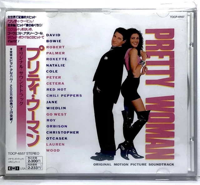JAPAN EDIT. FILM Pretty Woman Original Soundtrack CD Obi 1990 Domestic ...