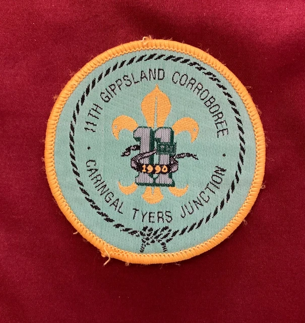 AUSTRALIA VICTORIA BOY Scout Badge Gippsland patch uniform DISTRICT $9. ...