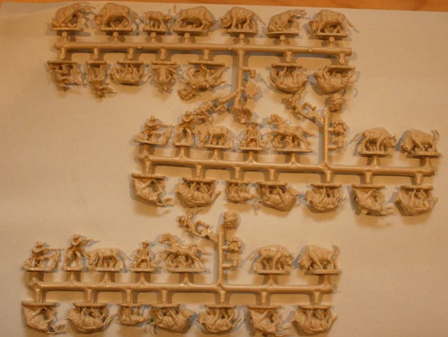ATLANTIC NEXUS 1/72 BUFFALO BILL OLD WEST WILD WEST 20mm Plastic HO/OO ...