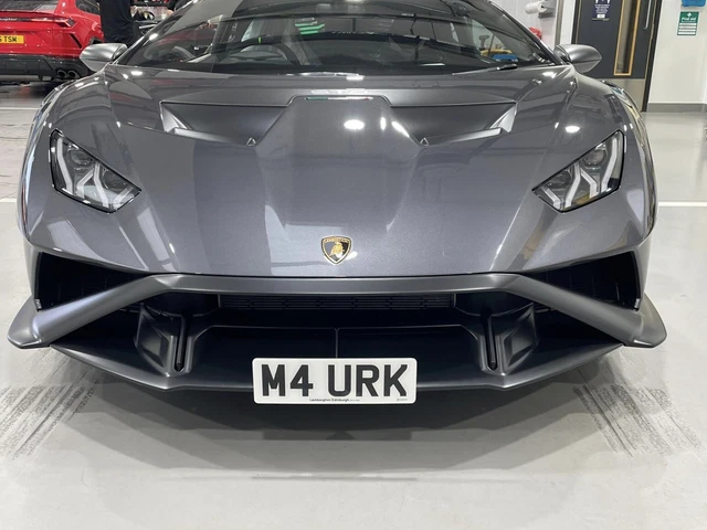 LAMBORGHINI HURACAN STO front number plate plinth £449.00 - PicClick UK