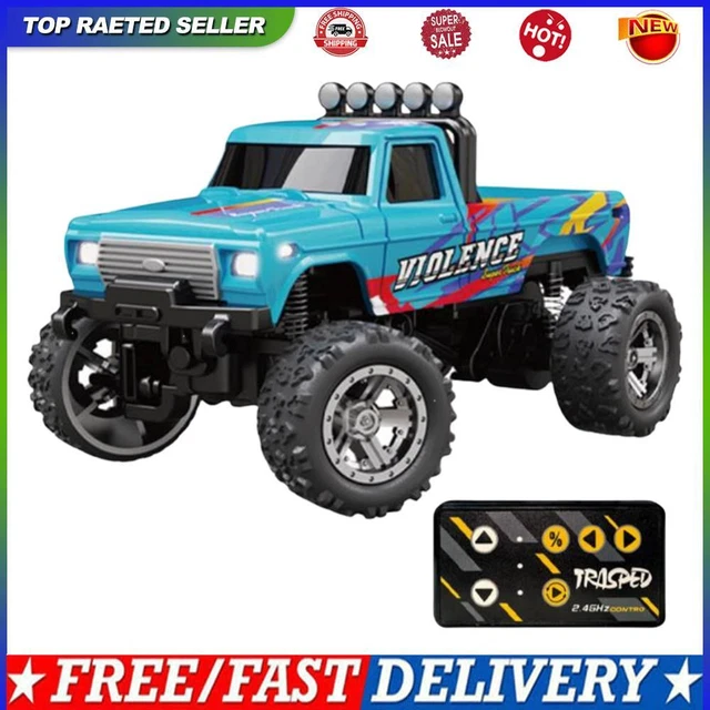 1/64 REMOTE CONTROL Car All Terrain Off-Road Monster Truck Remote ...
