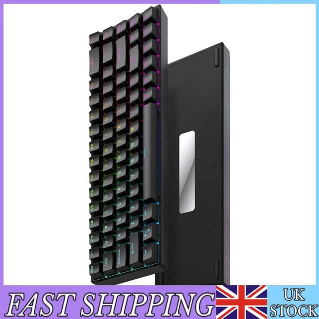 WIRED MAGNETIC AXIS Gaming Keyboard Hot Swap 68 Keys Game Keyboard for ...
