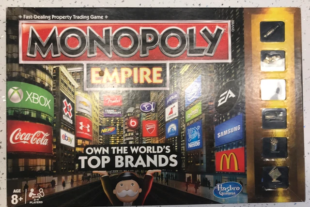 MONOPOLY EMPIRE BOARD Game Own The World's Top Brands 2013 Edition £20. ...