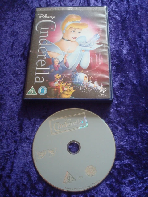 DVD WALT DISNEY CINDERELLA CLASSIC ANIMATED No 12 DIAMOND EDITION UK ...