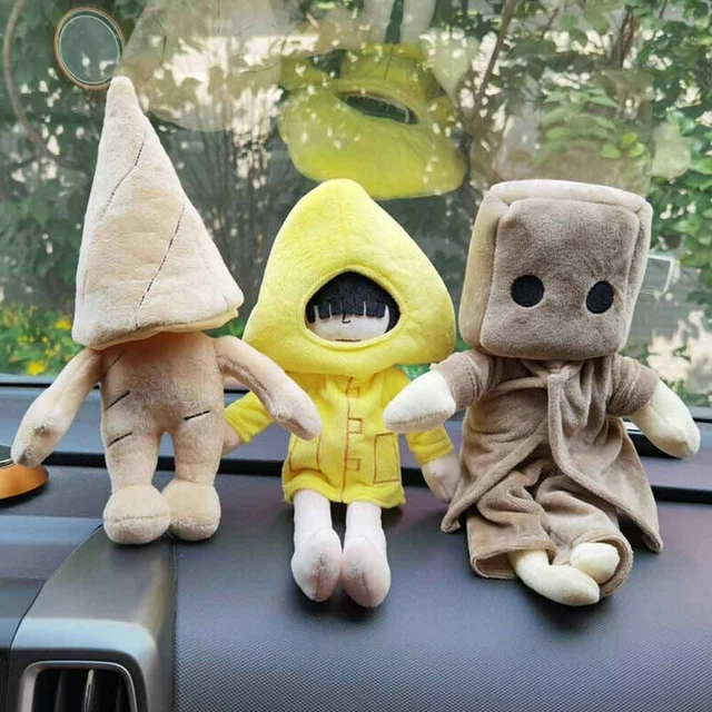 30CM LITTLE NIGHTMARES II Mono Six Plush Doll Soft Stuffed Cosplay Toy ...