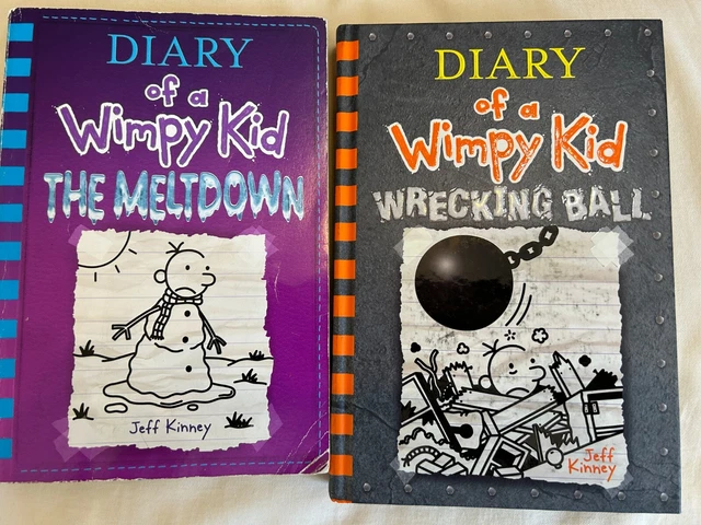 DIARY OF A Wimpy Kid: Wrecking Ball and The Meltdown - Jeff Kinney EUR ...