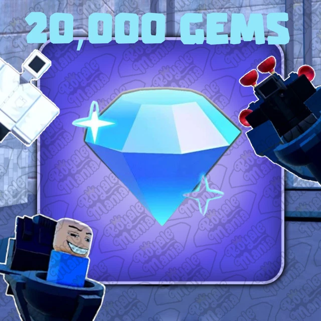🚽 ROBLOX - 20000 GEMS in Toilet Tower Defense ( TTD ) | CHEAPEST ...