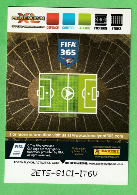 CRISTIANO RONALDO - 2016/17 Panini FIFA 365 Adrenalyn XL Goal Machine ...