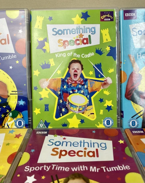 SOMETHING SPECIAL MR Tumble Makaton Sign Language DVDs x8 Collection ...