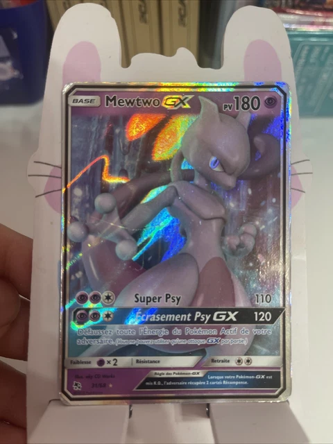 CARTE POKÉMON : Mewtwo GX 2019 Destinées Occultes 31/68 EUR 2,00 ...
