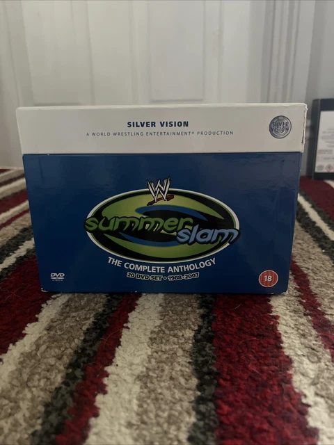 WWE SUMMERSLAM COMPLETE Anthology 1988 - 2007 V 1-4DVD Boxset WWF ...