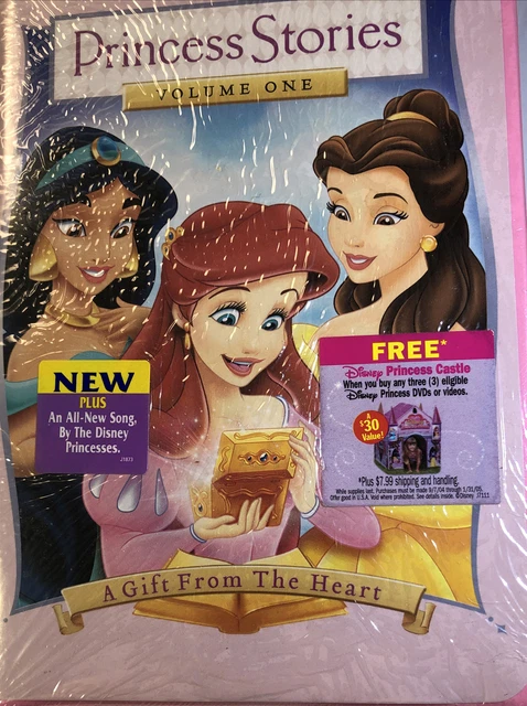 DISNEY PRINCESS STORIES Volume 1: A Gift From the Heart (VHS, 2004) $64 ...