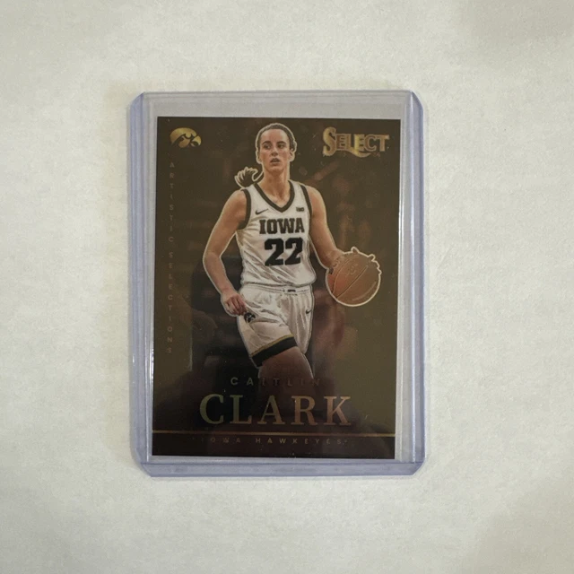 CAITLIN CLARK 2024 Panini Collection Select Artistic Impressions Prizm ...