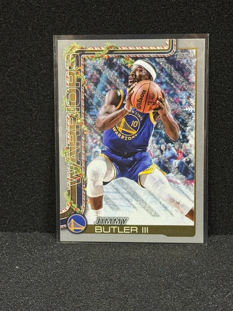 2025-26 TOPPS HOLIDAY Nba Silver Glitter - Jimmy Butler Iii Warriors # ...