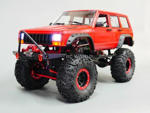RC SCALE TRUCK Body Shell 1/10 CHEROKEE Hard Body Pre-Painted 313mm RED ...