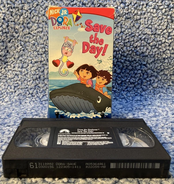 DORA THE EXPLORER: Save the Day! VHS 2006 Nick Jr Diego Kids Cartoon £ ...
