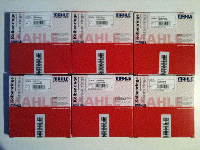 6 SEGMENTS MAHLE Audi VW 3,2l R32 R30 84mm Axj Azz Ayt Bdb Bhe Bdl ...