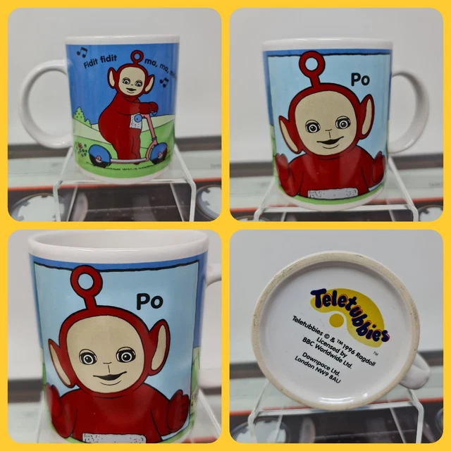 VINTAGE TELETUBBIES PO Mug Cup Collectable Kitsch Retro Ragdoll 1996 ...