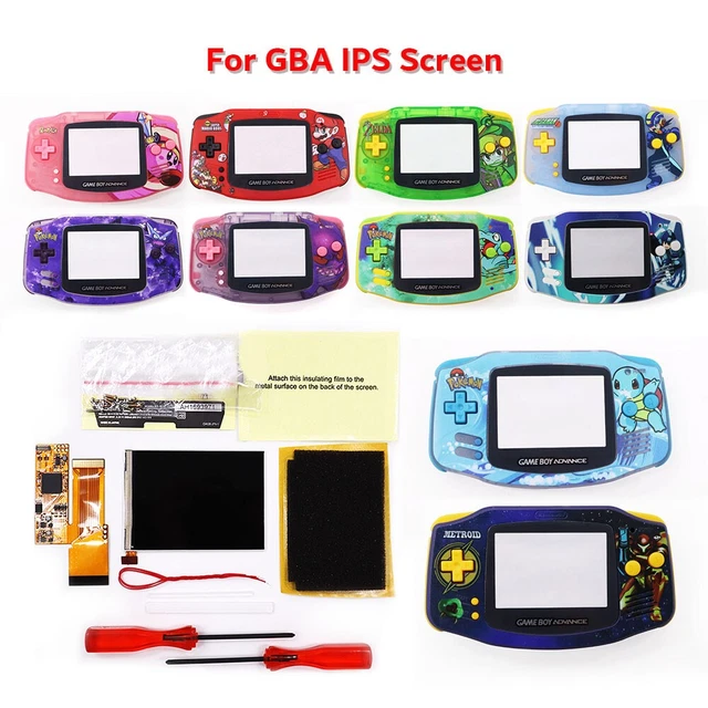 NEW V2 IPS 10 Levels Brightness LCD W/Pre-cut Printed Customized Shell ...