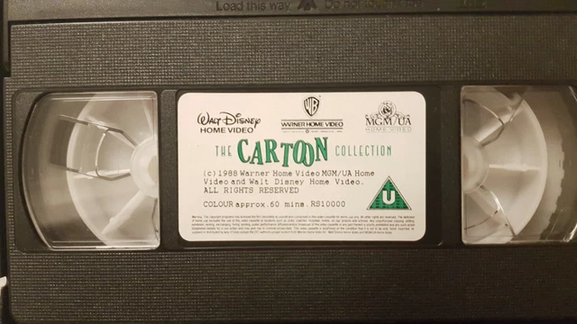 THE CARTOON COLLECTION vhs video tape . $10.01 - PicClick AU