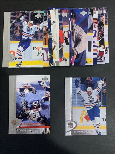 1996-97 UPPER DECK Edmonton Oilers Team lot de 15 cartes EUR 5,52 ...