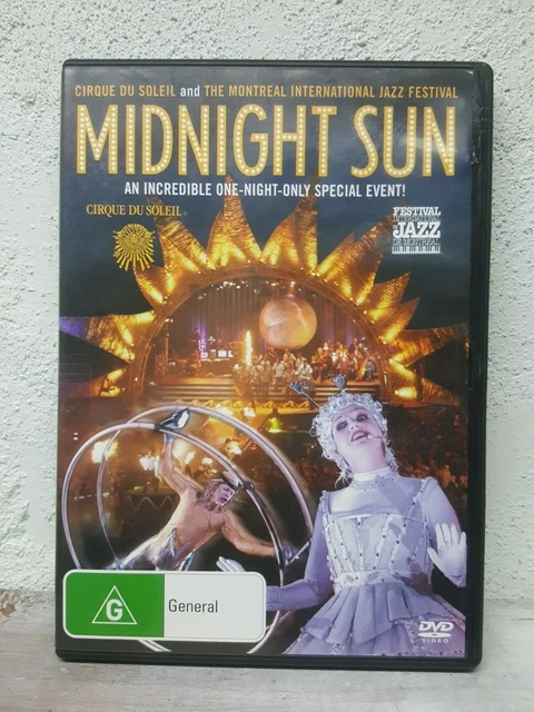 MIDNIGHT SUN DVD Cirque Du Soleil - Region 4 - Music / Dance £15.74 ...