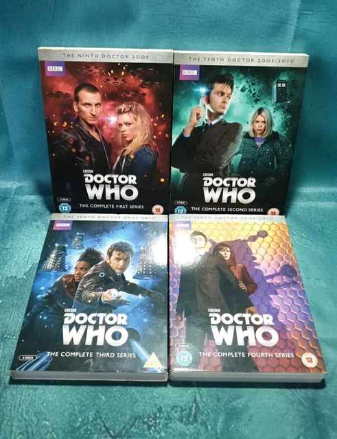BBC DOCTOR WHO DVD Complete Series 1-2-3-4 Christopher David Billie ...