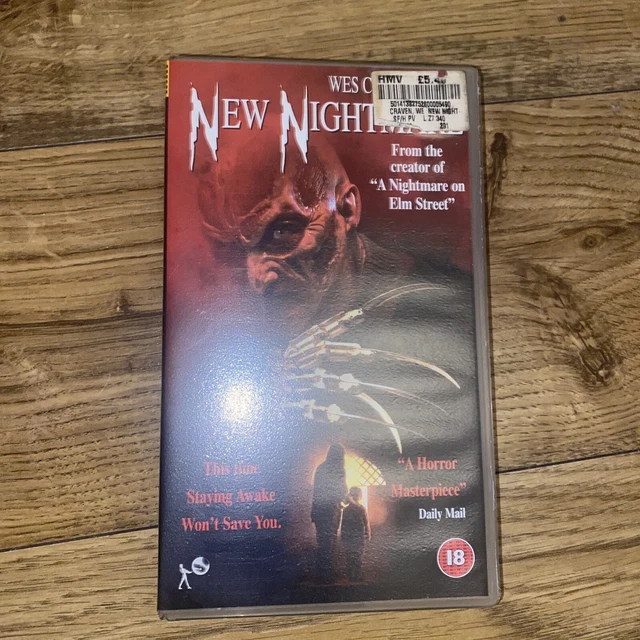 ORIGINAL GUILD WES Craven’s New Nightmare VHS Horror Freddy £8.94 ...