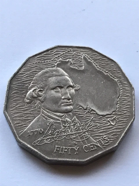 4 X 1970 50 Cent Coin Australia Captain Cook Bicentenary 1770 $10.00 ...