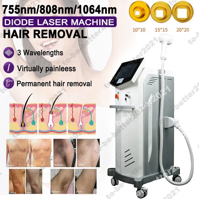 MACHINE D'ÉPILATION ET de rajeunissement de la peau à diode laser 755 ...