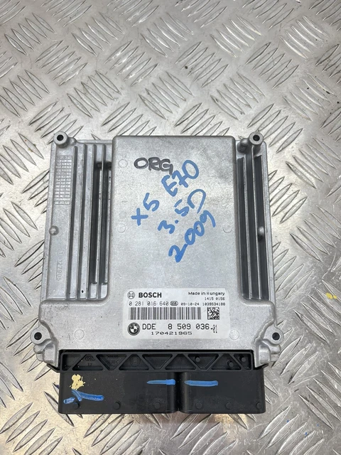BMW X5 E70 3.5D 306D5 M57 Pre Lci Engine Control Ecu Dde Module Unit ...