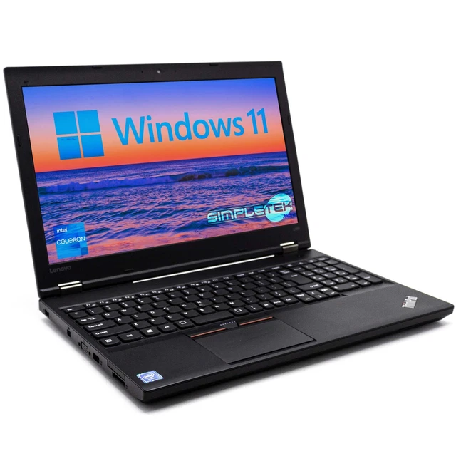 LENOVO L560 15,6 " Windows 11 Pro 8GB 120GB PC Portable Ordinateur HD ...