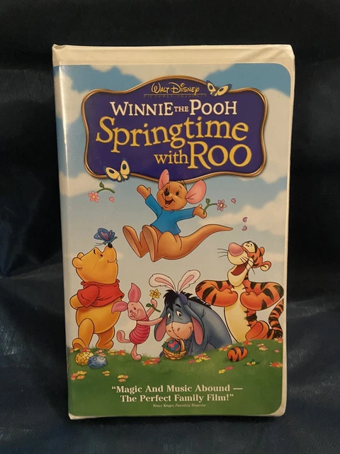 WALT DISNEY WINNIE THE POOH - SPRINGTIME WITH ROO Vhs Video Tape ...