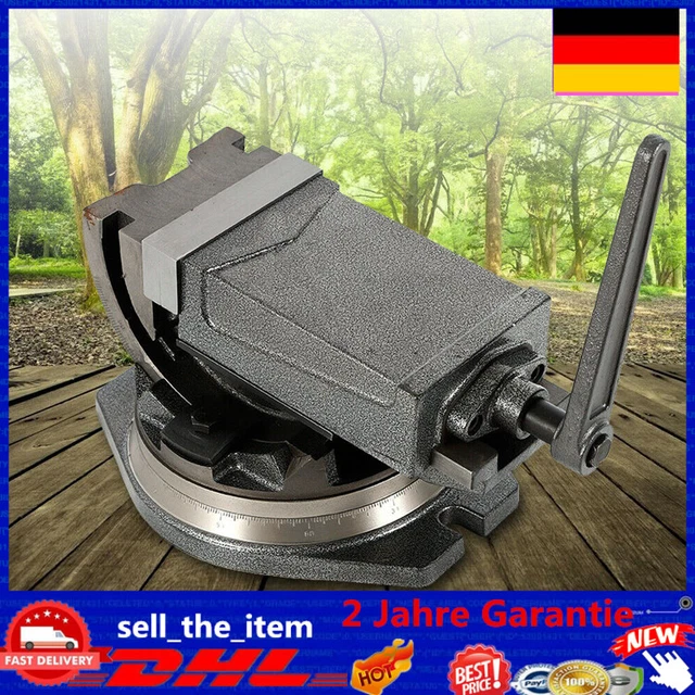 125 MM VICE machine vice tilting swivel rotating vice £120.71 - PicClick UK