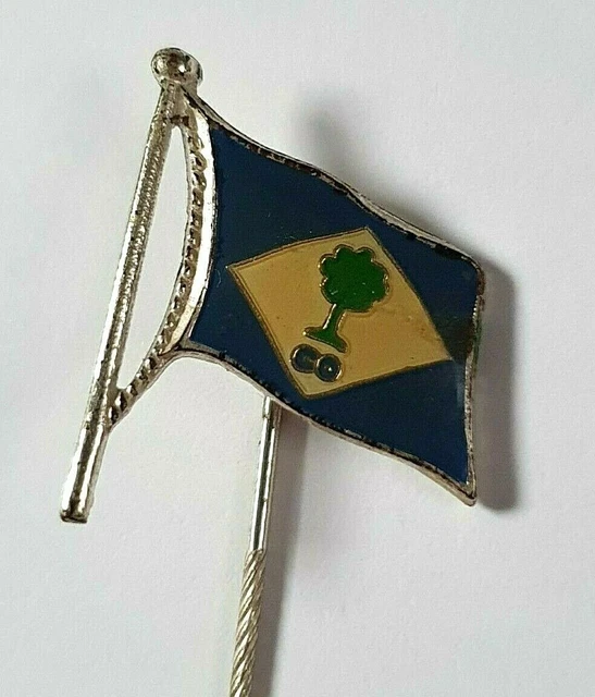 REEDEREI BAUM & Co German Shipping Company Staff Enamel Stick Pin Badge ...