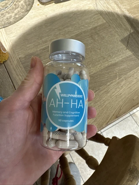 WILLPOWDERS AH-HA MEMORY And Cognitive Supplement 90 Capsules £21.50 ...