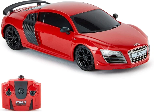 AUDI R8 GT, Officially Licensed Remote Control Car with Working Lights ...