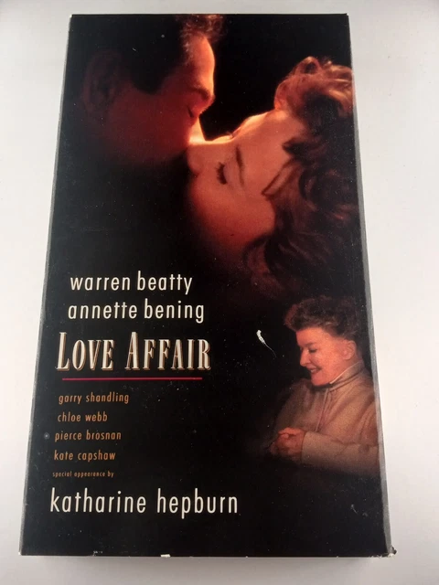 LOVE AFFAIR (VHS) 1994 Warren Beatty, Annette Bening, Katharine Hepburn ...