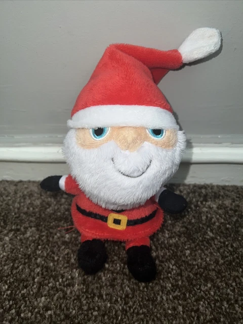 TESCO CHILLY & Friends Small Soft Toy Plush Santa Father Christmas 8" £ ...