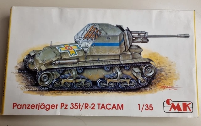 CMK T35022 PANZERJÄGER Pz 35t/R-2 Tacam 1:35 Modellbausatz EUR 6,00 ...