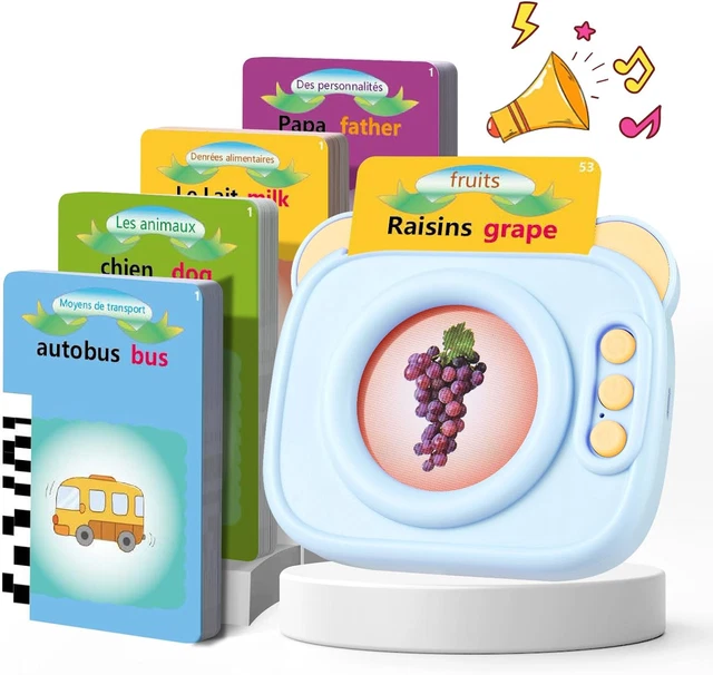 CARTES FLASH PARLANTES Cartes Éducatives Pour Enfants Talking Flash ...