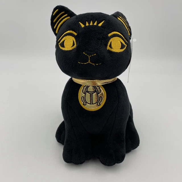 UNIVERSAL STUDIOS MUMMY Ride Plush Egyptian Black Cat Sphinx Summit ...