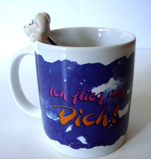 THOMAS GOLETZ DIDDL Coffee Cup Mug - "Ich flieg auf Dich!" - Germany ...