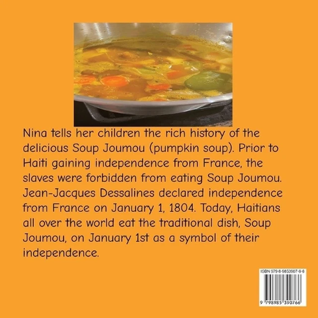SOUP JOUMOU: FREEDOM Celebration by Ruth Fleury Paperback Book EUR 19 ...