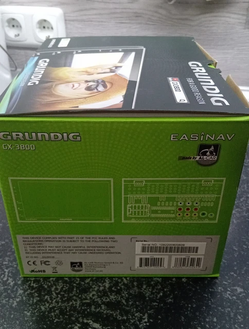 GRUNDIG GX-3800 DOPPEL-DIN MP3-Autoradio Touchscreen DAB Bluetooth USB ...