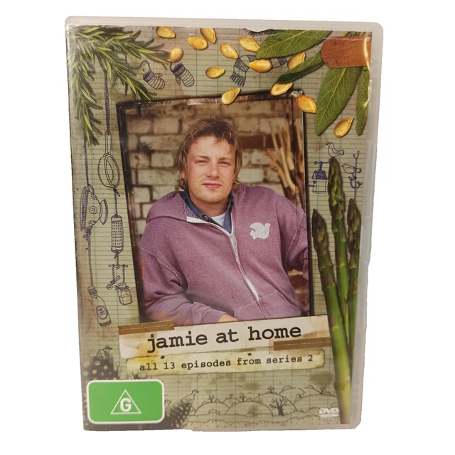 JAMIE OLIVER JAMIE At Home Series 2 DVD Food Drink Cooking Chef Region ...