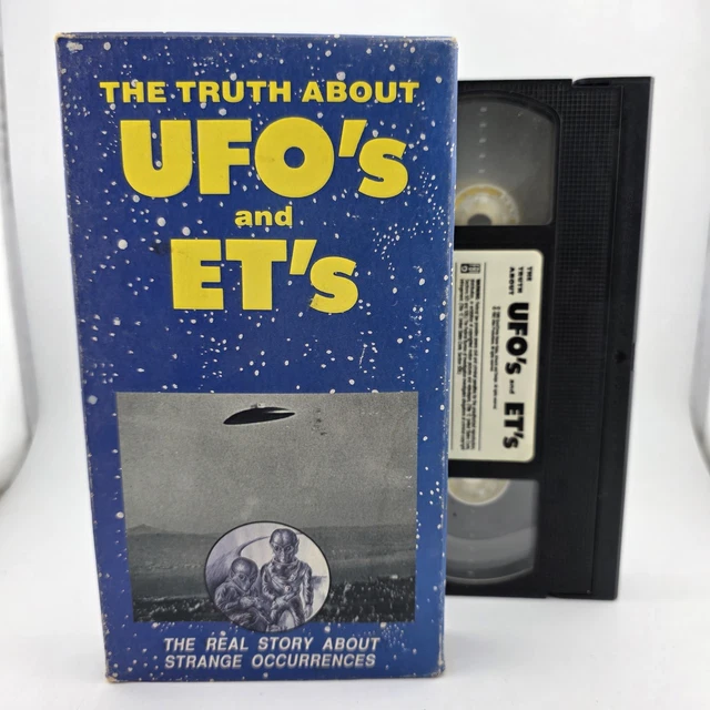 THE TRUTH ABOUT UFO's and ET's VHS RARE 1989 Sci Fi Aliens Documentary ...