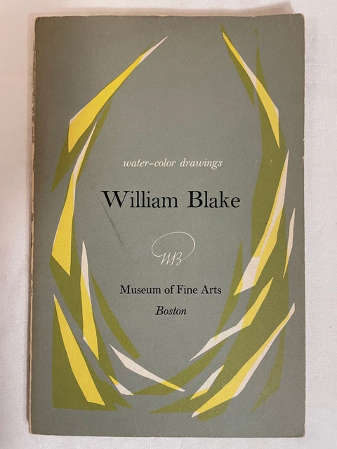 WATER-COLOR DRAWINGS OF William Blake Museum of Fine Arts Boston TPB ...