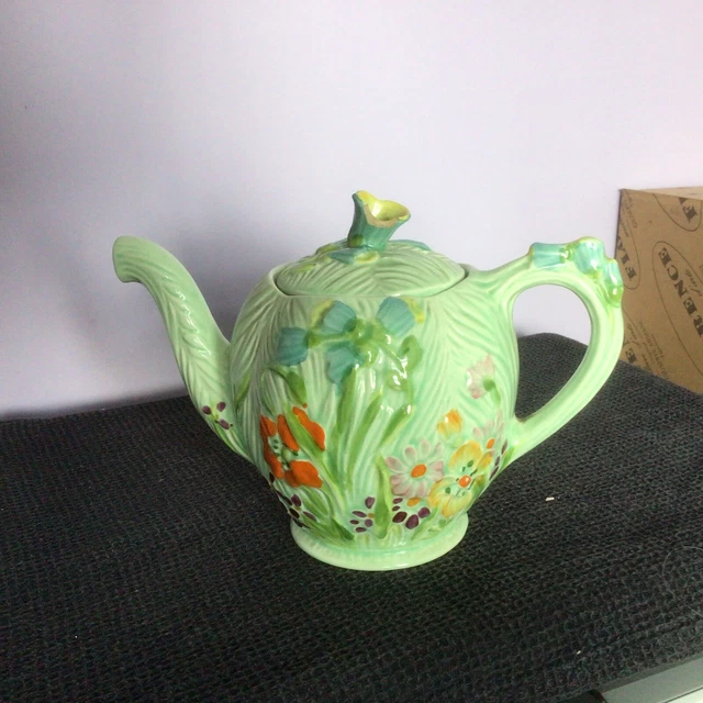 VINTAGE BESWICK 871 Wayside flower design teapot EUR 23,69 - PicClick IT