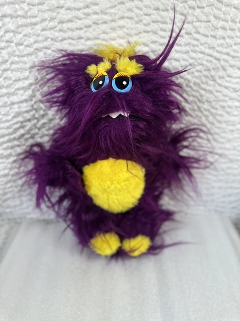 VTG 1988 SHOWBIZ Chuck E. Cheese’s Purple Munch Plush Stuffed Monster ...